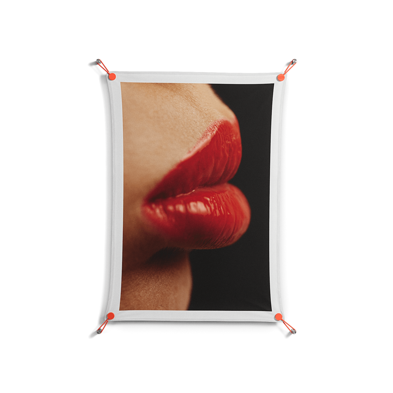 Red 4 - Work On Wall - Nadia Ryder - Orange - 70 x 100 cm – Workdeco