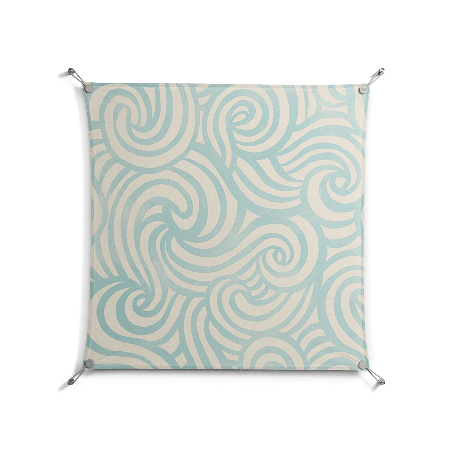 Epic Swirl - Work On Wall - Amy Suther - Orange - 70 x 100 cm – Workdeco